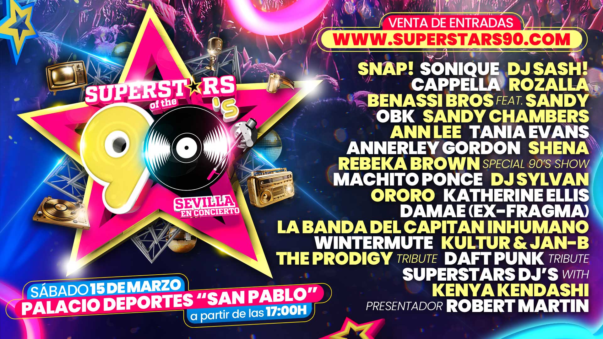 SuperStars of the 90's | Tu haces brillar los 90's